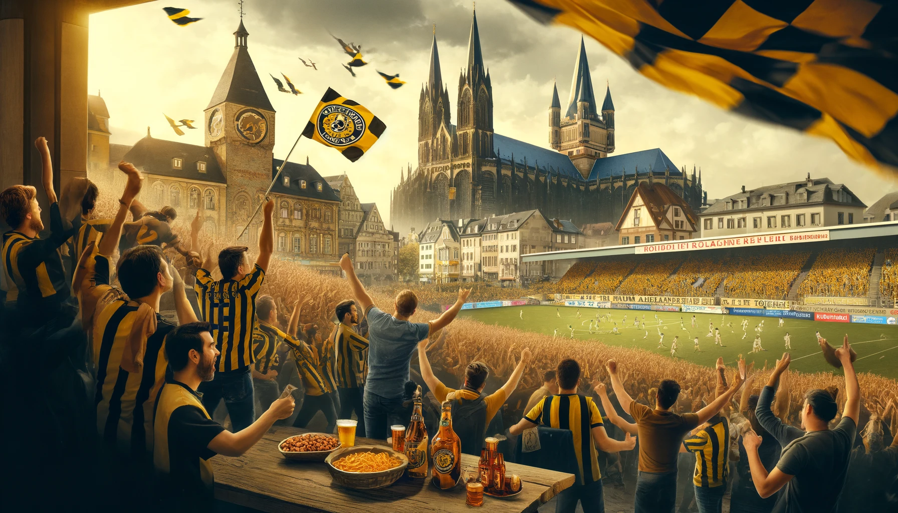 Een nieuwe bestemming voor Nederlandse voetbalfans: Alemannia Aachen ...